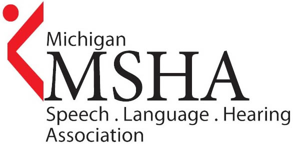 MSHA Logo - Michigan Speech Language Hearing Association